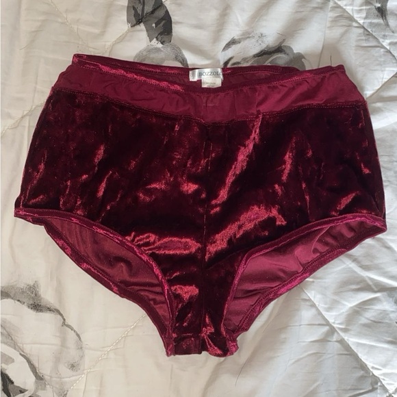 Fashion Nova | Intimates & Sleepwear | Red Velvet Mini Shorts | Poshmark